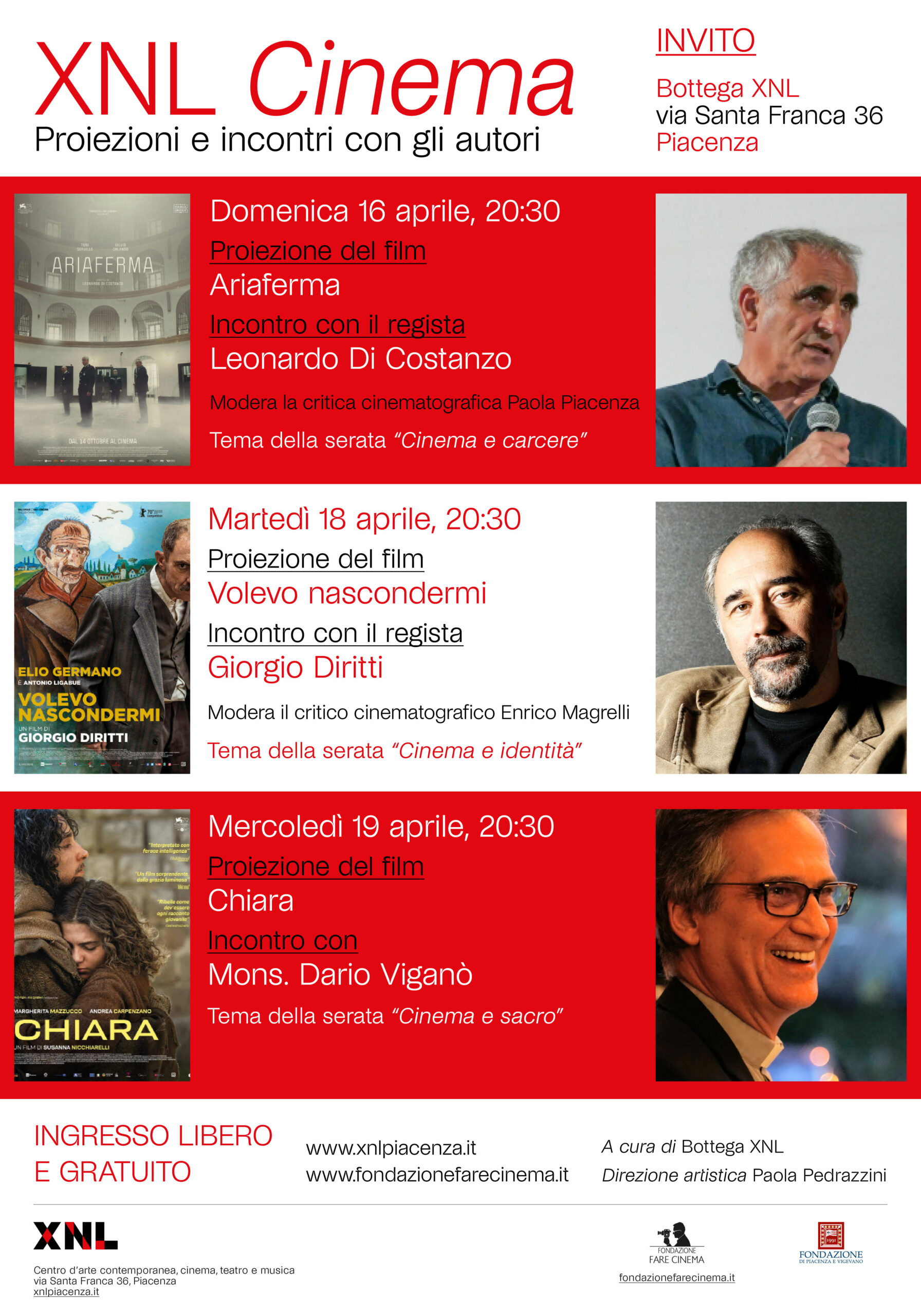 IL GRANDE CINEMA ITALIANO ARRIVA A BOTTEGA XNL: SI COMINCIA IL 16 ...